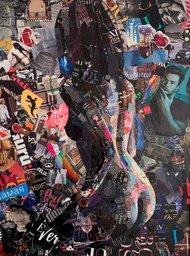 Muse Collage by Roma Potapov | Saatchi Art