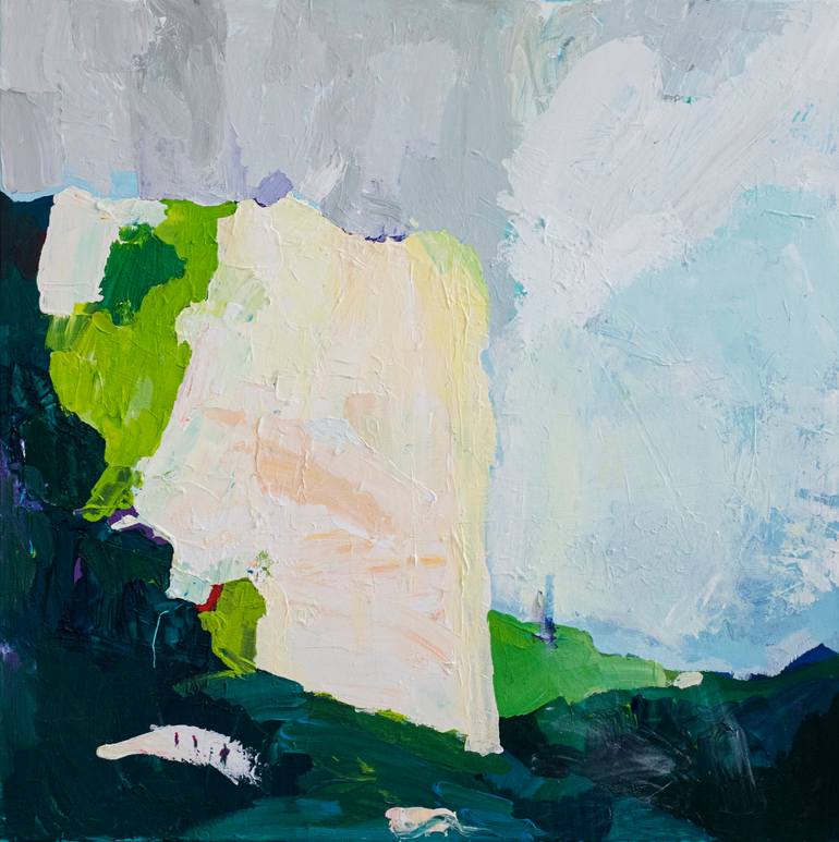Mountain_01 Painting by Kseniia Lindegger | Saatchi Art
