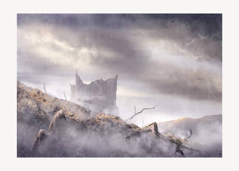 Fallen giant 3 - Limited edition of 10 Painting by Nicolas Waravka ...