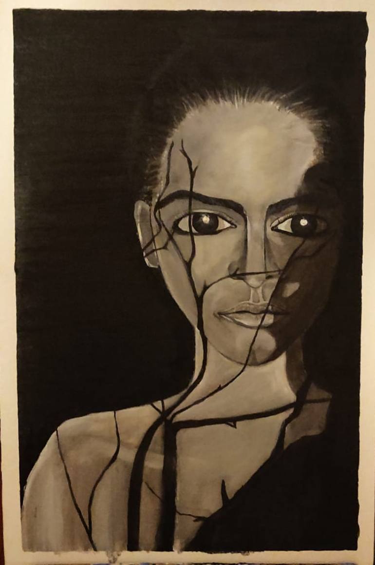 Insidious Painting by Sruti Bhowmick | Saatchi Art