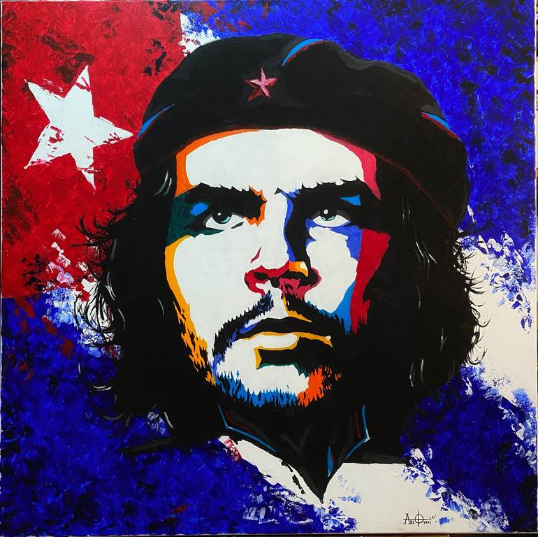“Che.” Painting by Filip Arsovski | Saatchi Art