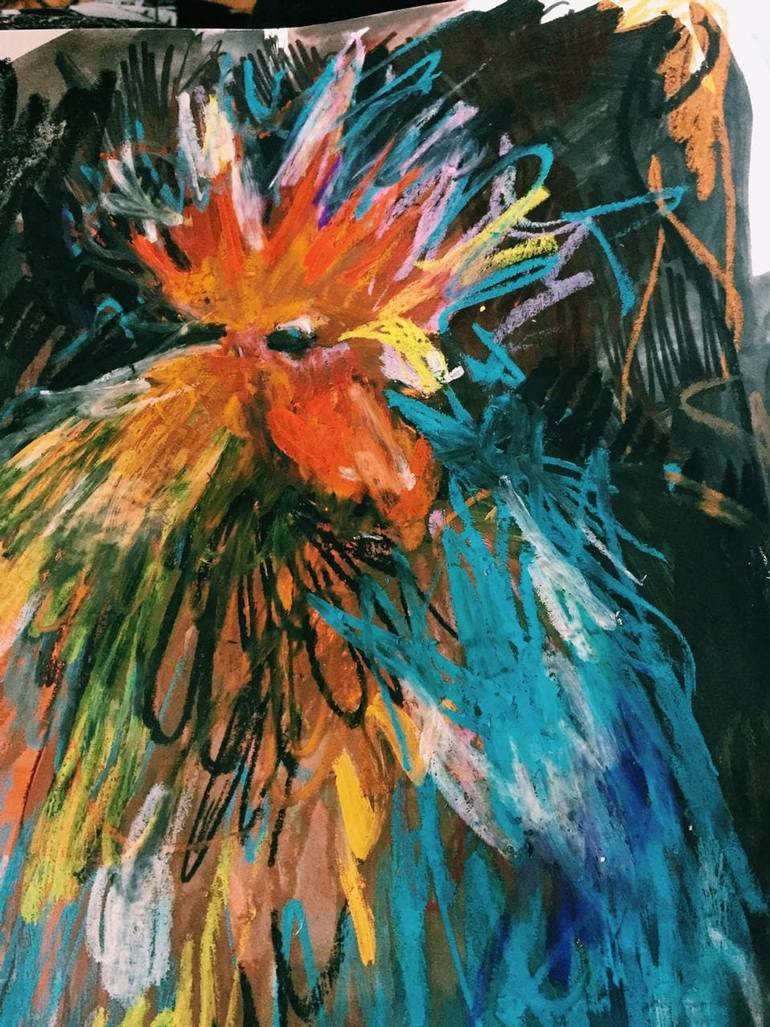 Standing my ground Painting by Nataliia Chaika | Saatchi Art