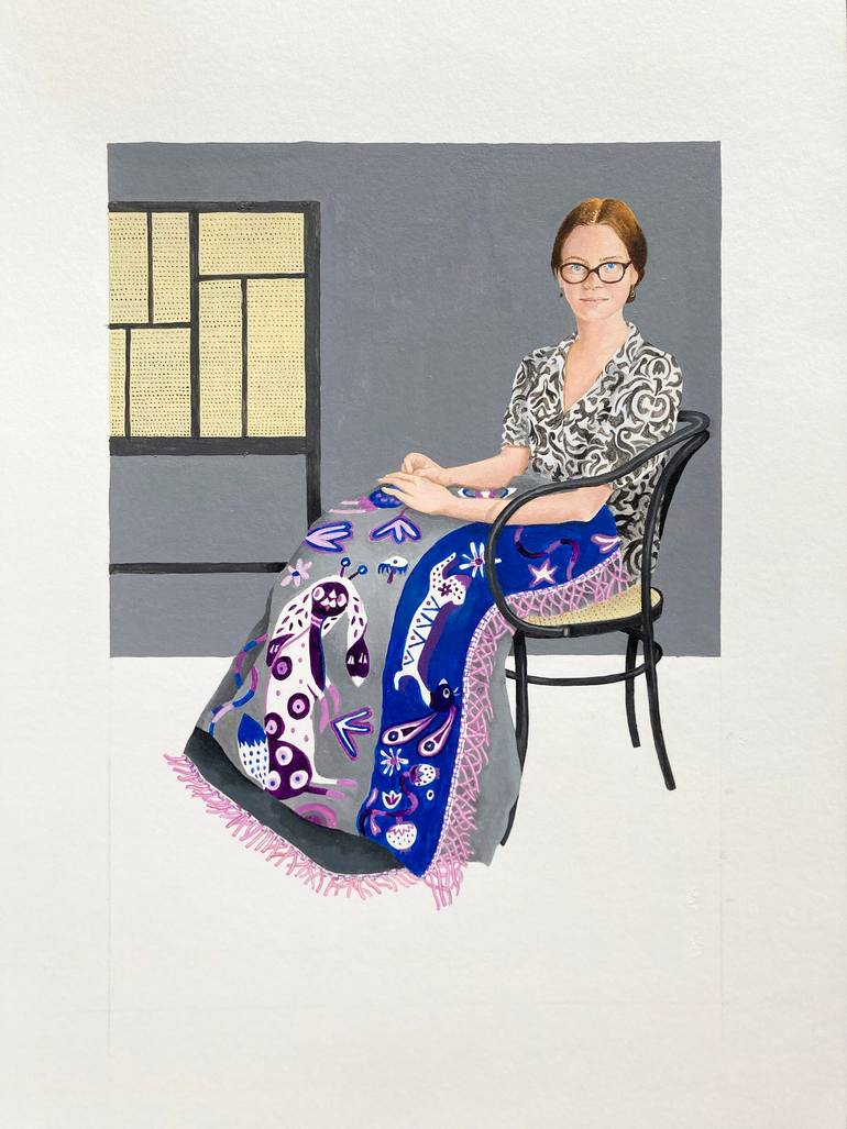 Pia Painting by Annalisa Pagetti | Saatchi Art