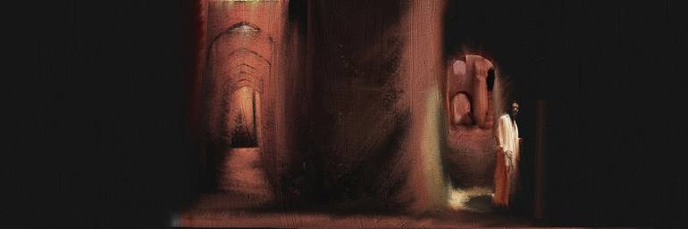 Mansour The Rebel Painting by Meycem Naceur | Saatchi Art