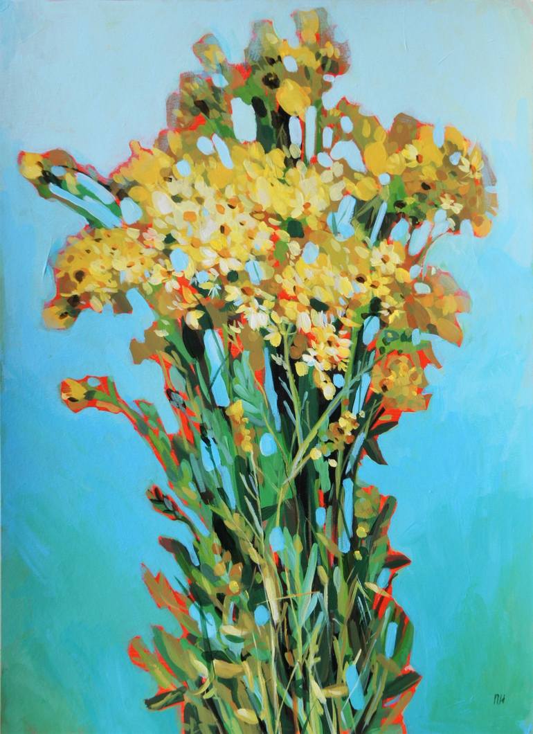 Bouquet Painting by Irina Plaksina | Saatchi Art