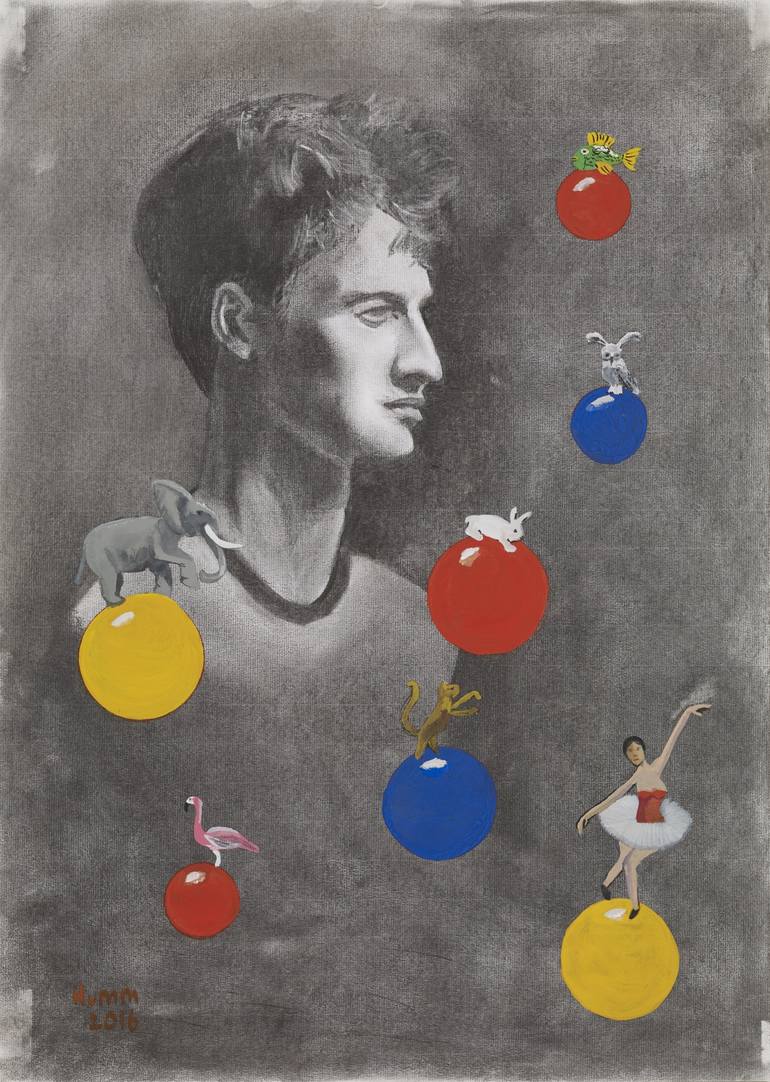 Circus Drawing by Philipp Humm | Saatchi Art