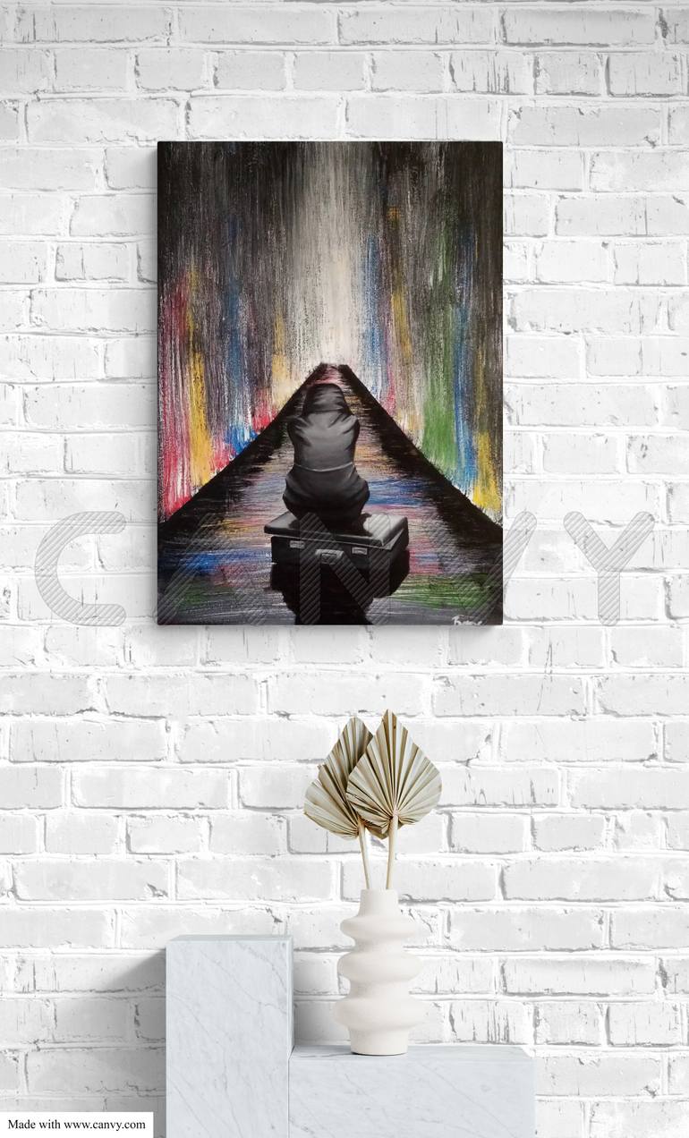The path of life Painting by Katalin Boros-Oláh | Saatchi Art