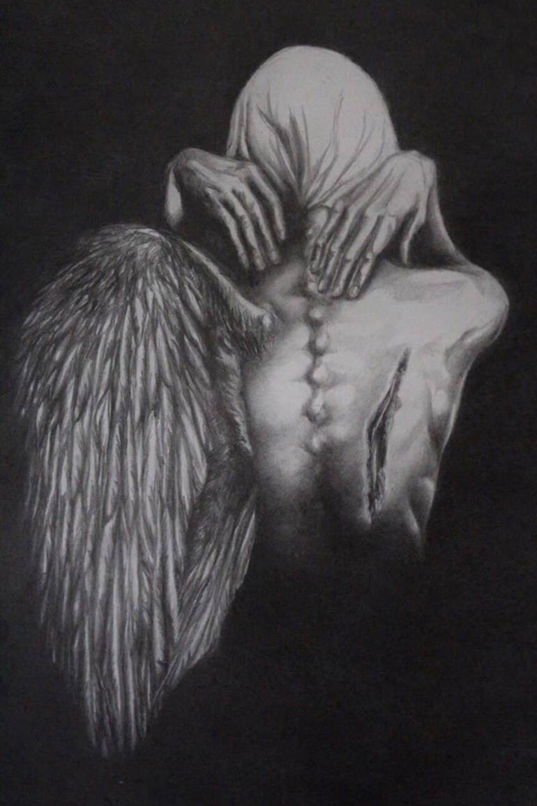 Resurrection Drawing by Elizaveta Maister | Saatchi Art