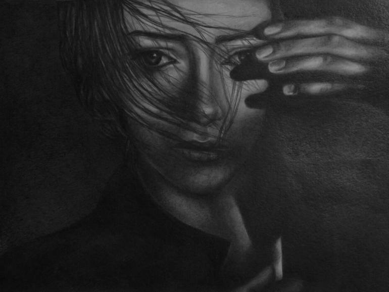 Saudade Drawing by Elizaveta Maister | Saatchi Art