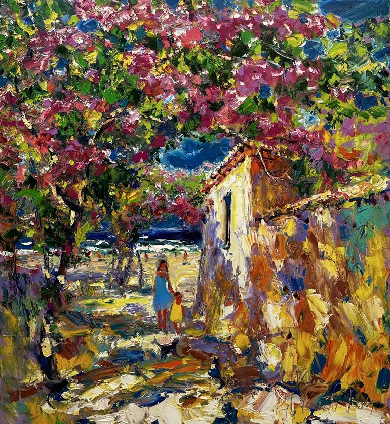 Sunny Marmaris, artist Chebotaru Andriy Painting by Art Dom | Saatchi Art