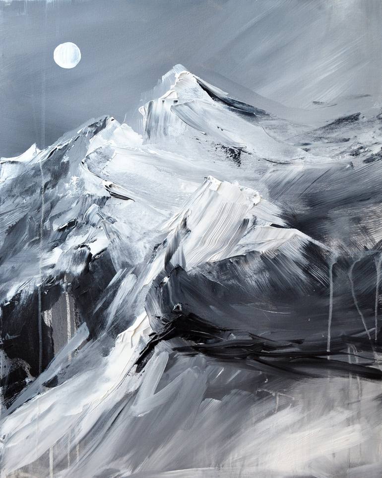 Summit Painting by Camille Dionne | Saatchi Art