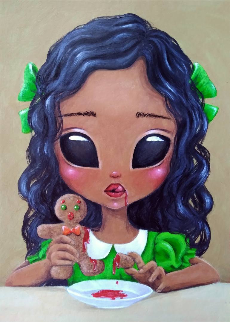 SWEET TOOTH - pop surreal, cookie, blood, alien, gingerbread, mulatto ...