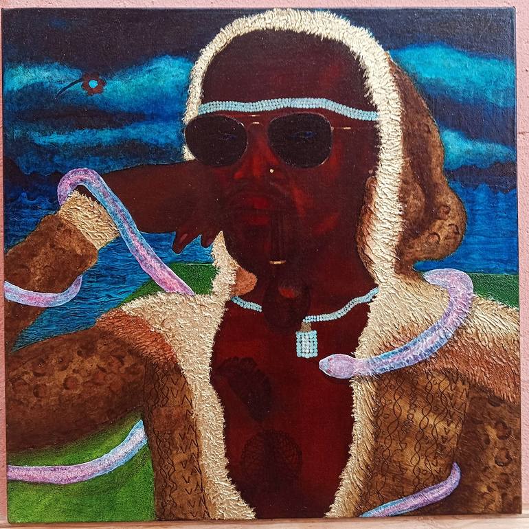 Qobelo lika Gcaleka Painting by Simphiwe Kaka | Saatchi Art