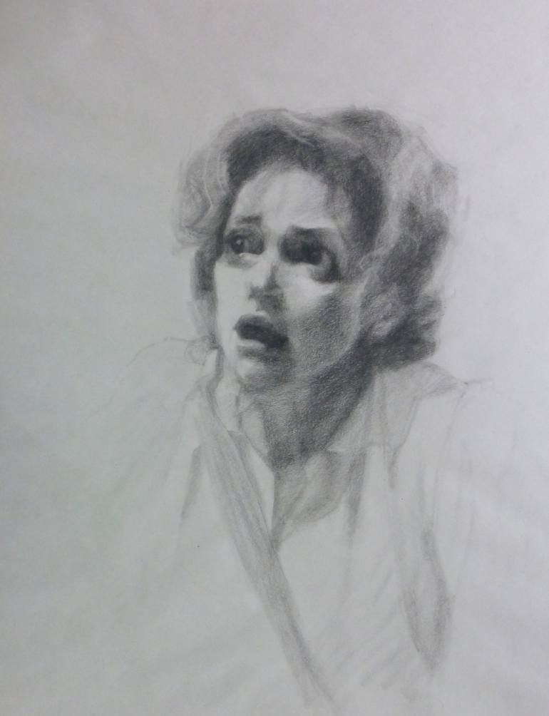 (Sharon Small) Ms. Marple's Character #7 Drawing by Irena Jablonski ...