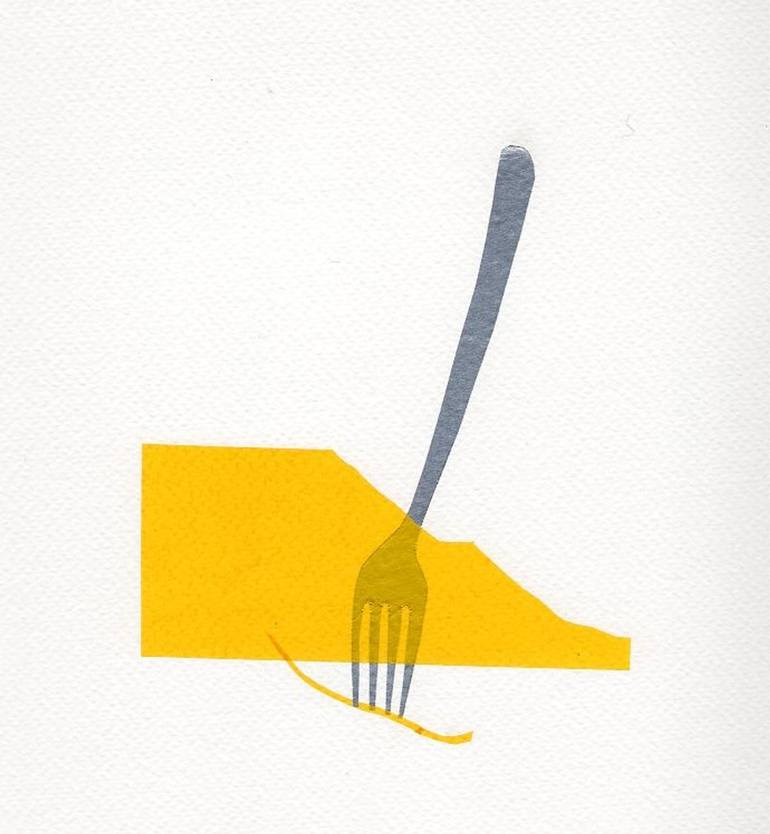 Last clean fork Collage by Ana Sindik | Saatchi Art