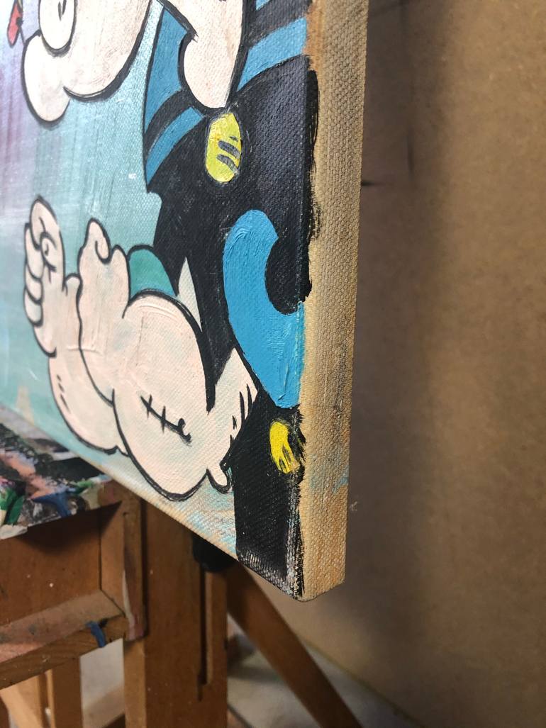 Popeye image Painting by Bart Koolen | Saatchi Art
