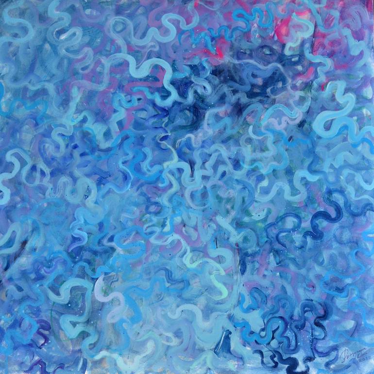 Water nymph Painting by Elena Roldugina | Saatchi Art