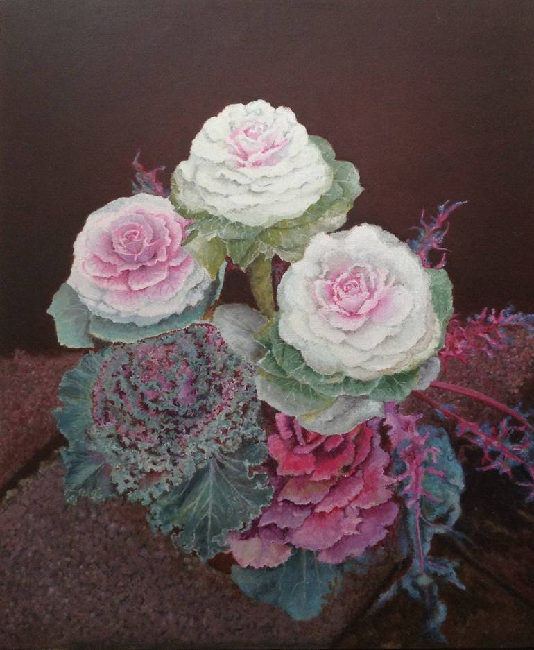 Kale Painting by Kary Guash | Saatchi Art