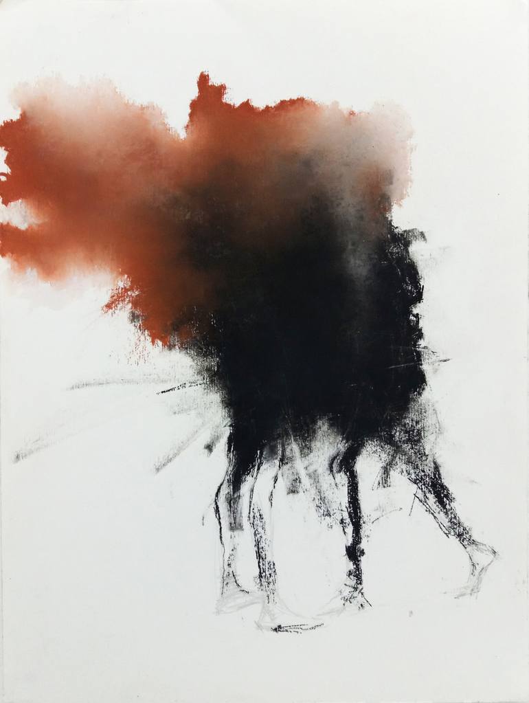 untitled X ('parmuain' series) Drawing by Lemek Sompoika | Saatchi Art