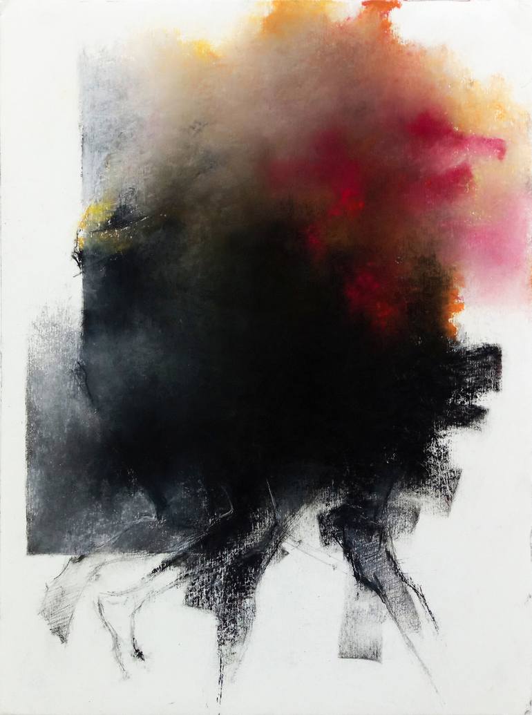 untitled XII ('parmuain' series) Drawing by Lemek Sompoika | Saatchi Art