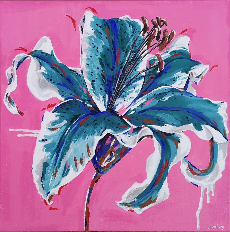 Flourish Painting by Judy Century | Saatchi Art