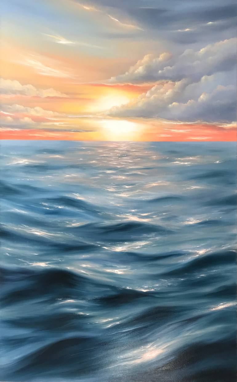 'Meditation' Painting by ANNA KULAK | Saatchi Art