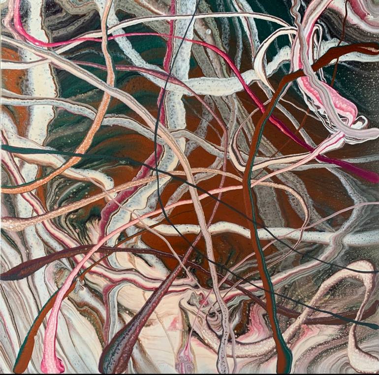 Feel of Trees Painting by Janvi Bhatt | Saatchi Art