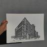 The Centre Pompidou Paris Drawing by Lera Ryazanceva | Saatchi Art