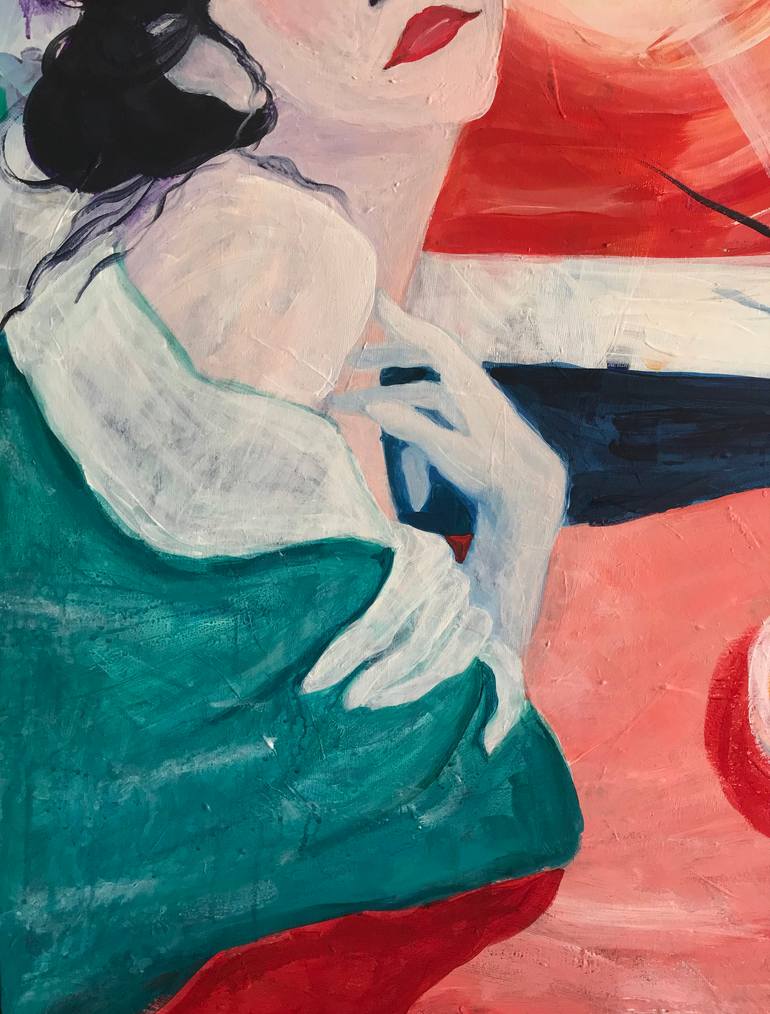 Wise Cat Painting by Anna Basiladze | Saatchi Art