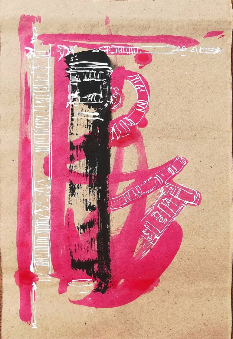 ⭕ Calligraphy 10 Painting by Kaustav Saha | Saatchi Art