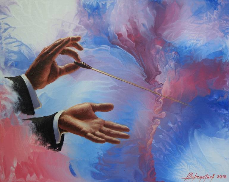 The magic of music Painting by ivan sheremetev | Saatchi Art