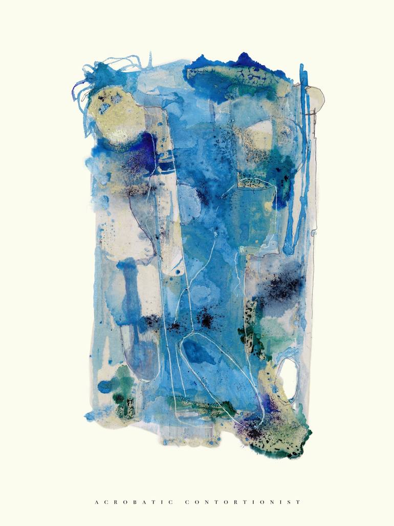 Acrobatic Contortionist Painting by Deborah M Gardner | Saatchi Art