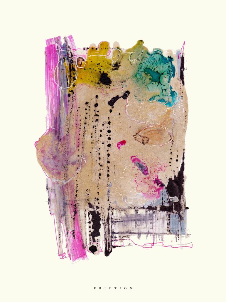 Friction Painting by Deborah M Gardner | Saatchi Art