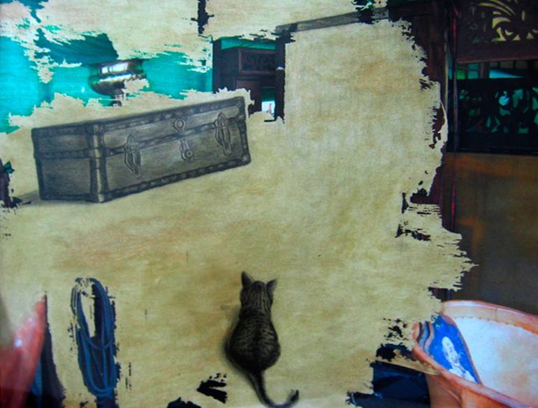 Serie: Tras un rastro evocador Drawing by Ibon Herrera | Saatchi Art