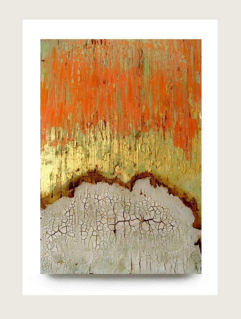 Golden Earth Mixed Media by Divya Batra-Pasgon | Saatchi Art United Kingdom