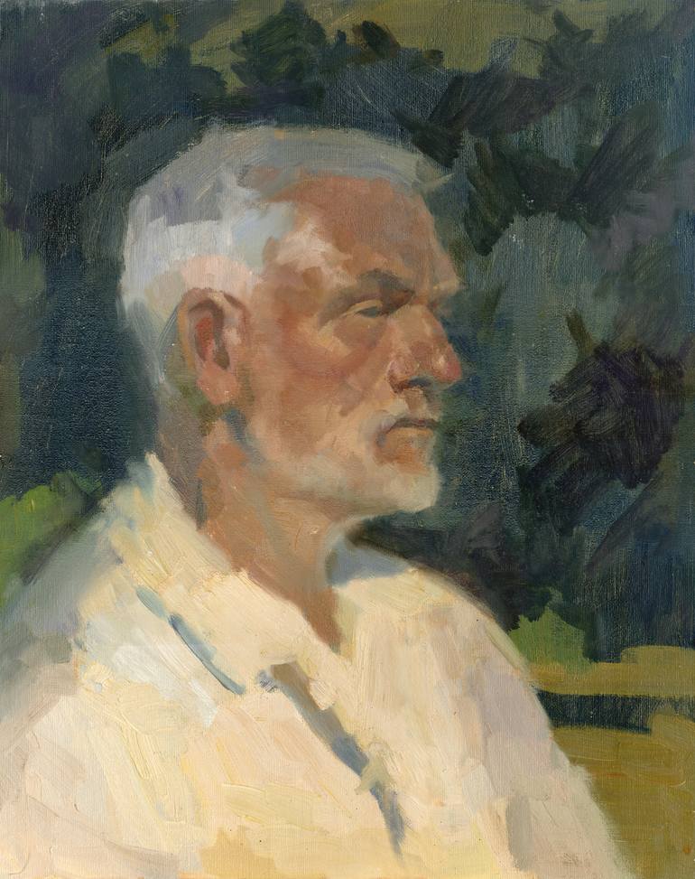 Italian doctor Painting by Margarita Simonova | Saatchi Art