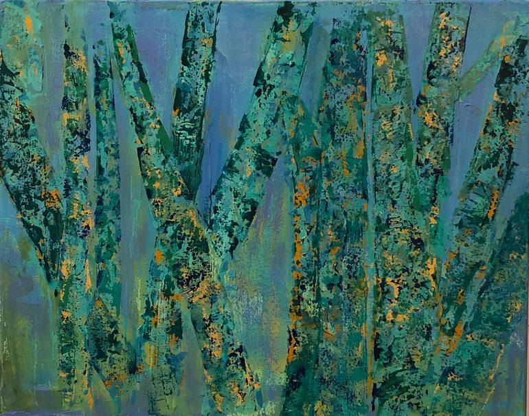 More Magic Trees Painting by Andy Schiff | Saatchi Art