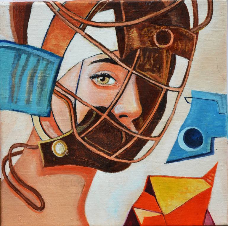 Mask Painting by Dejan Babovic | Saatchi Art