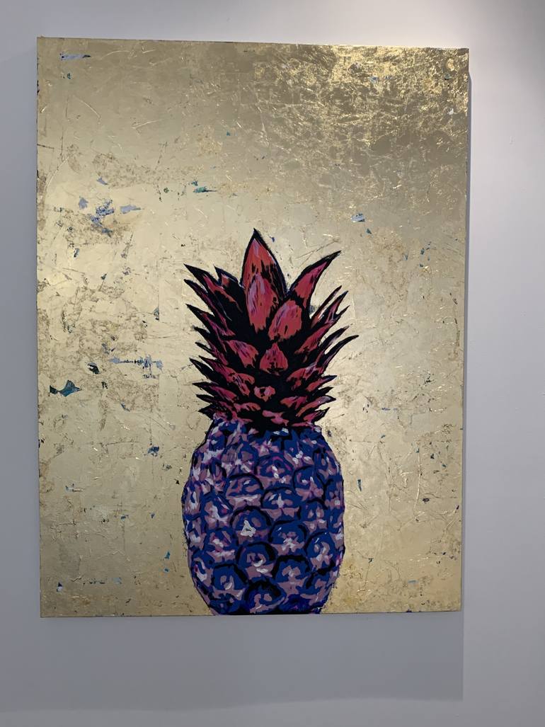 Pina esta agria Painting by Shannon M Ferraioli | Saatchi Art