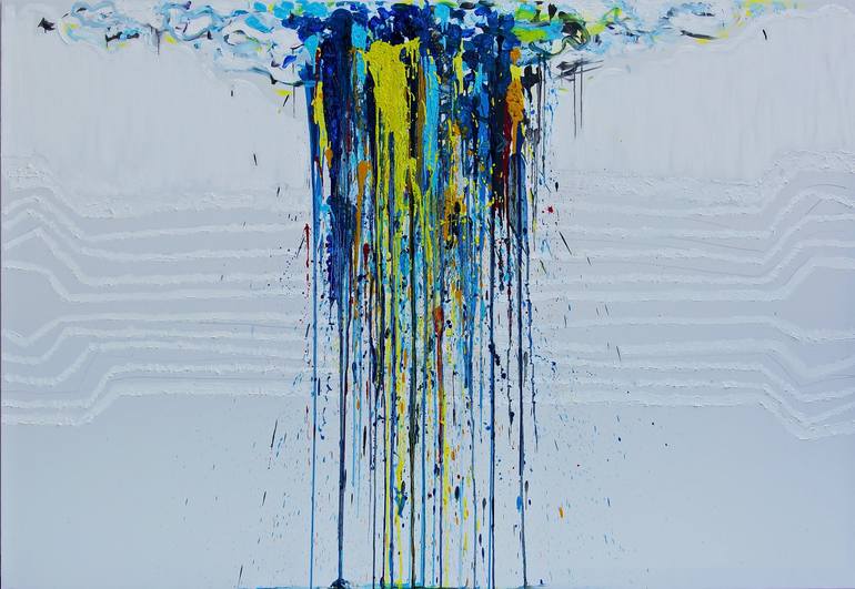 Synchronicity Painting by Vesna Boskovic | Saatchi Art