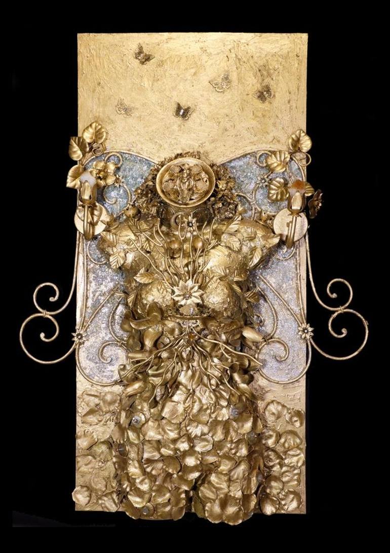 Autumn Eye Sculpture by Lisa East | Saatchi Art