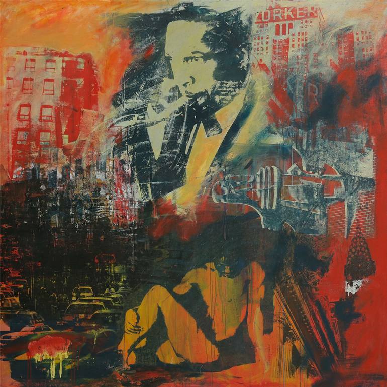 Coltrane's Mind Painting by Peter Smolka | Saatchi Art