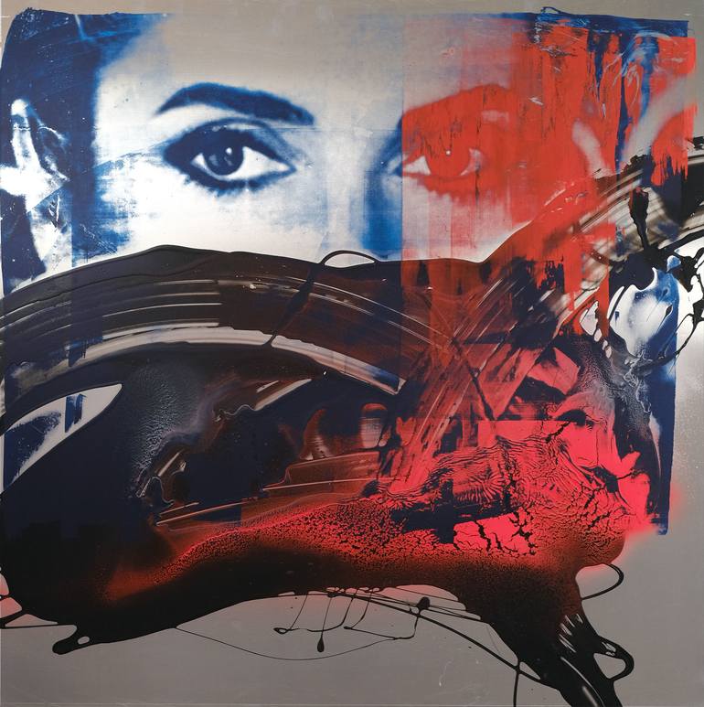 Catherine's Eyes Painting by Peter Smolka | Saatchi Art