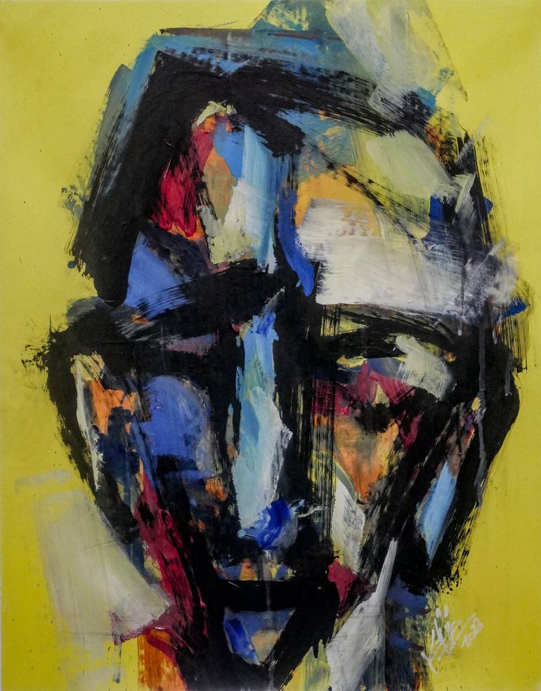 Dejection Painting by Khalid Khan - KAAY | Saatchi Art