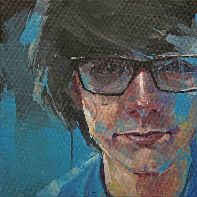 Rahil Painting by Khalid Khan - KAAY | Saatchi Art