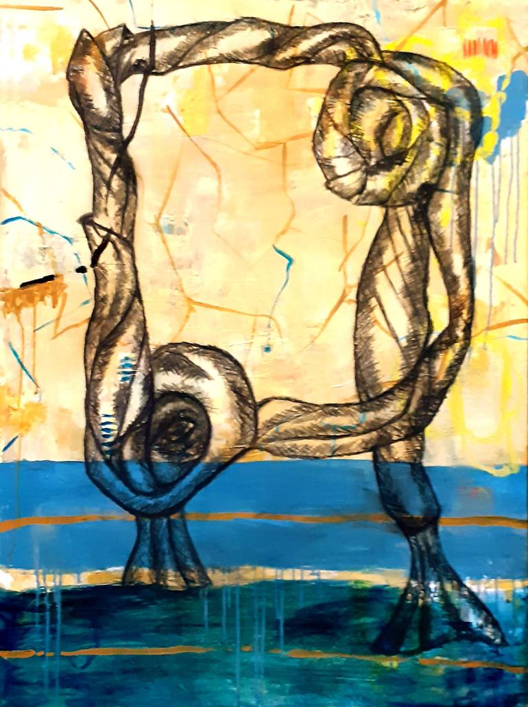 Animism 6 Painting by Riddhima Sharraf | Saatchi Art