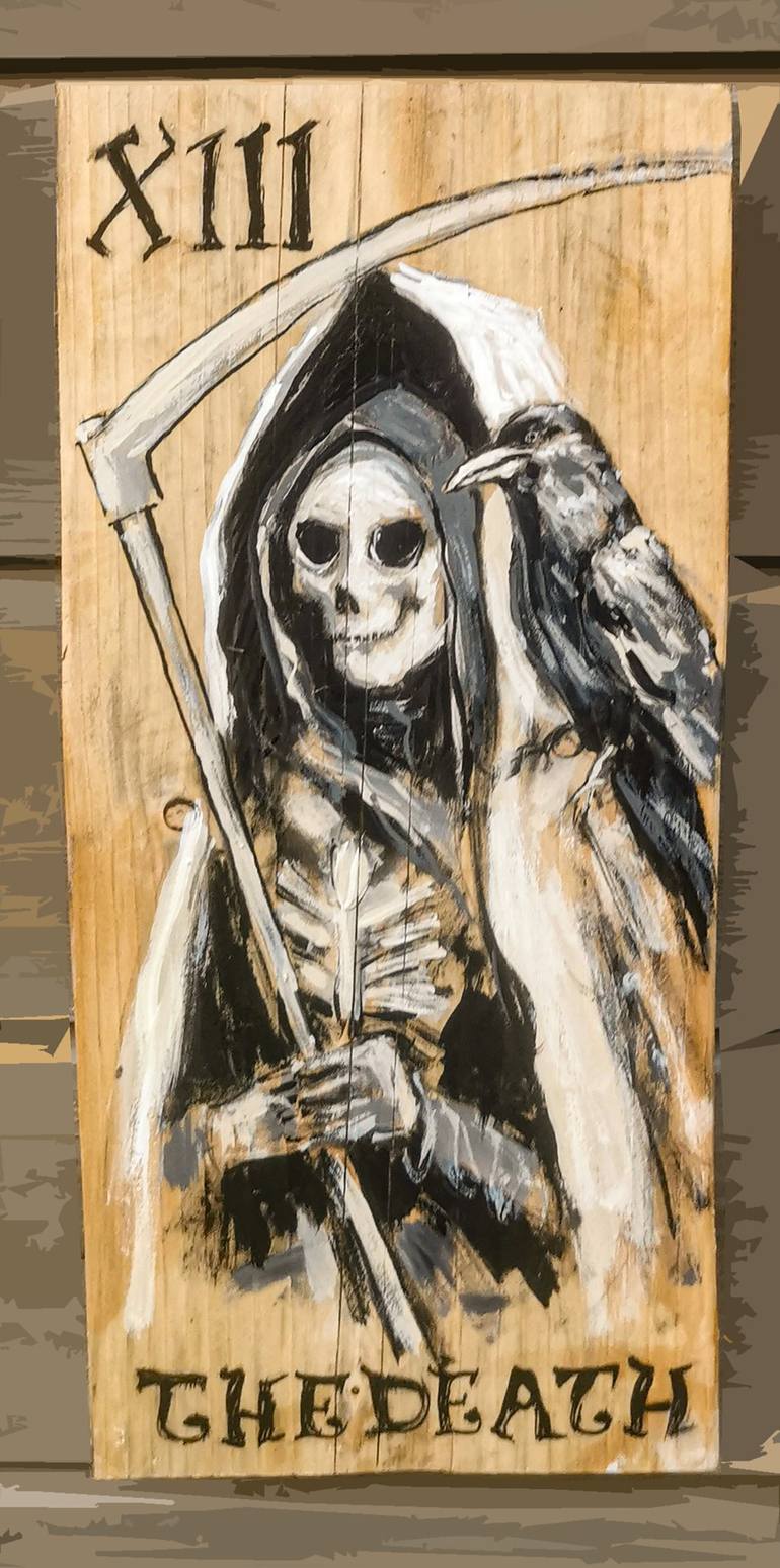 The Death Painting by Andrejs BovtovičS | Saatchi Art