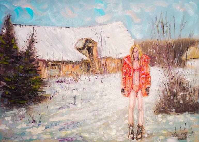 The February Paradox Painting by Andrejs Bovtovičs | Saatchi Art