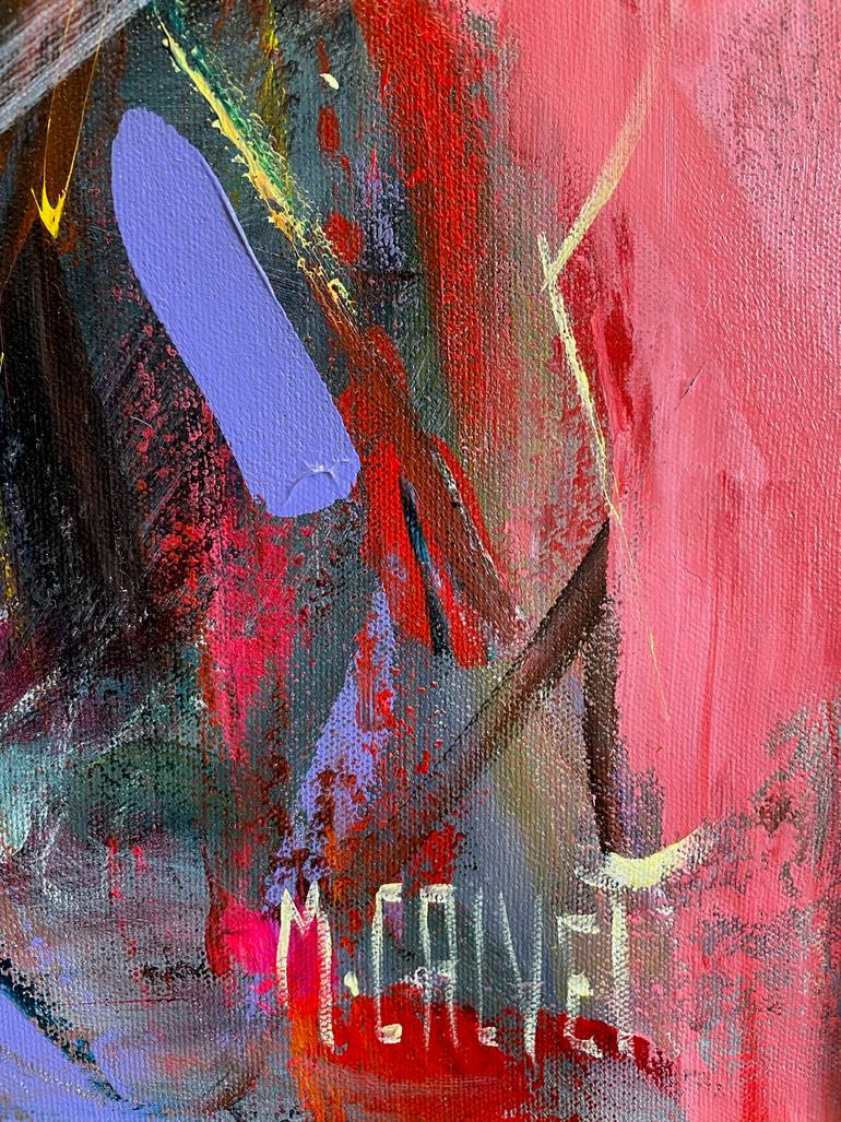 Jazz Men Painting by Michel Calvet | Saatchi Art