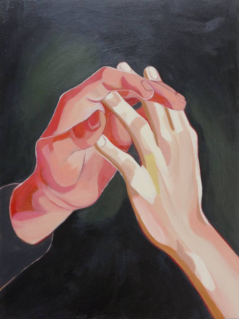 Take my hand 5 Painting by Young Park | Saatchi Art